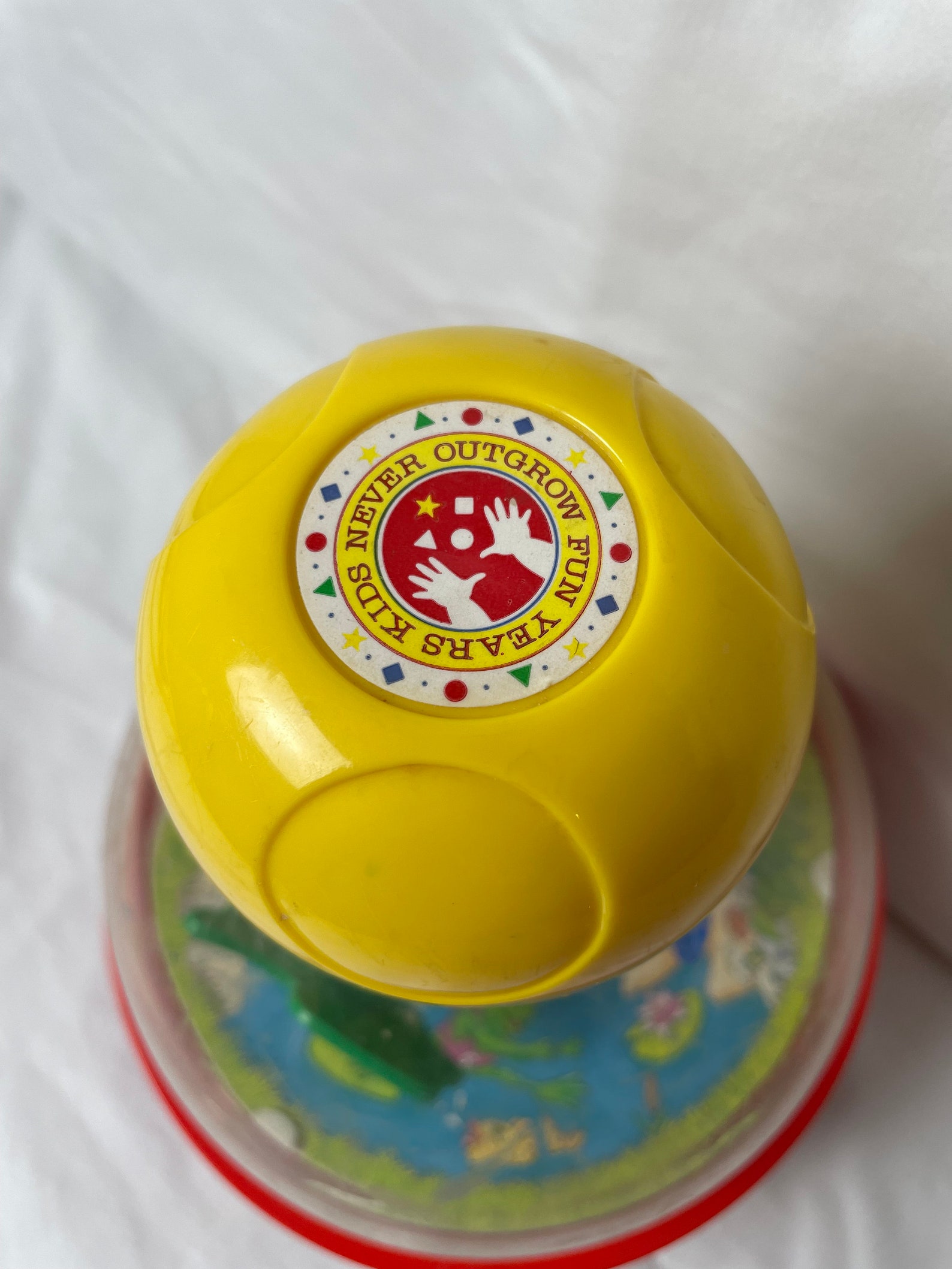 Redbox Fun Years Vintage Push and Spin Toy - Etsy