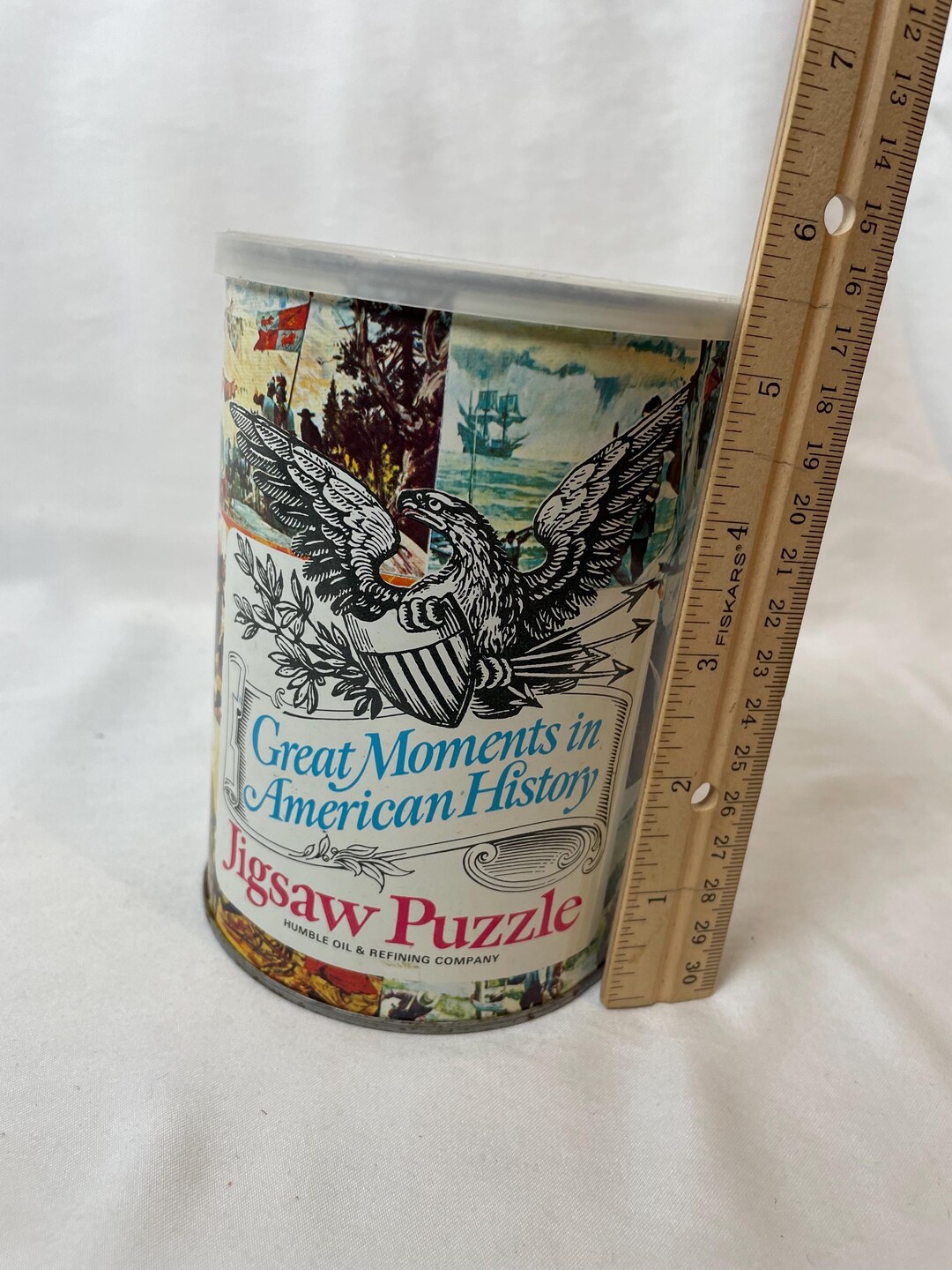 Vintage 1969 “great Moments in American History” 300pc Jigsaw Puzzle ...