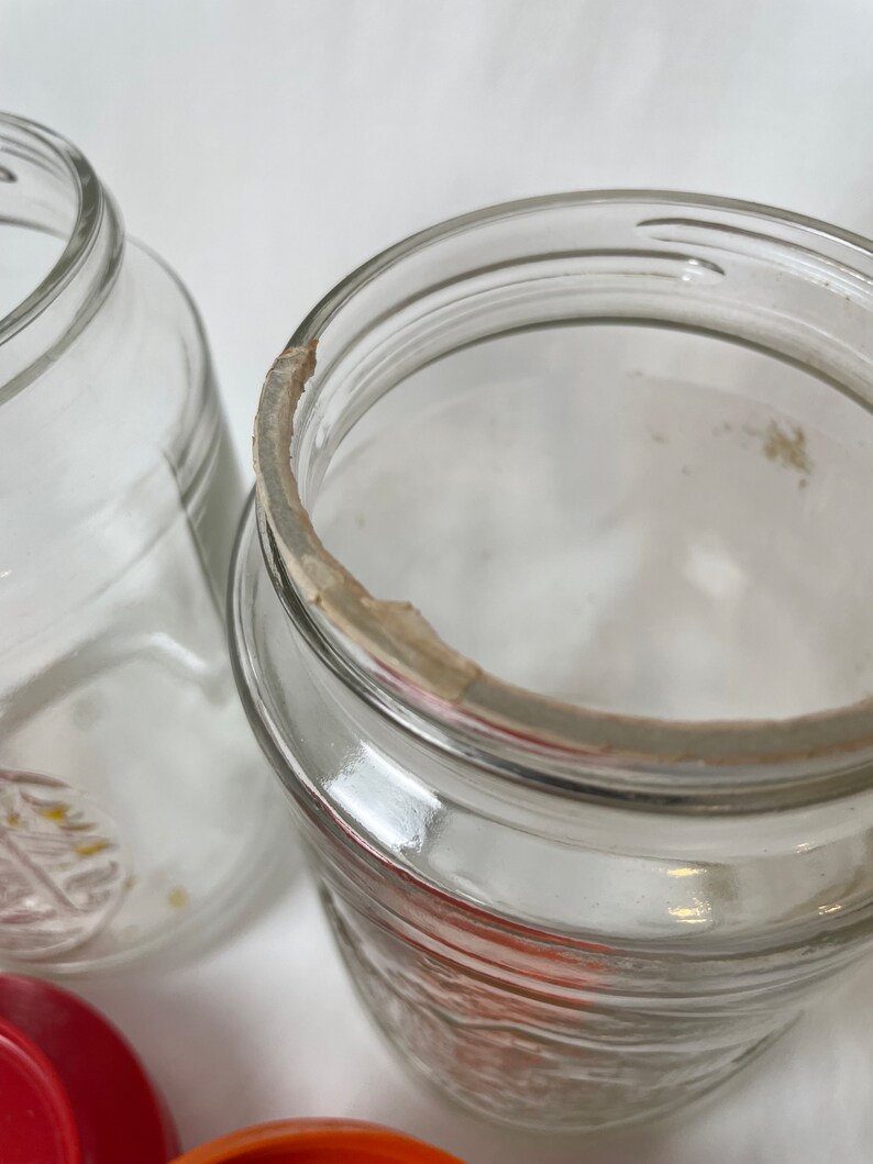 2 Vintage Anchor Hocking TANG Jars With Lids - Etsy