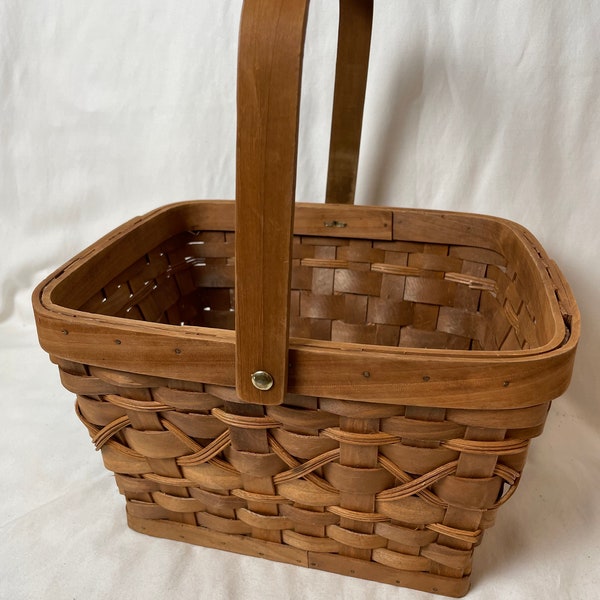 Basket With Handle - Etsy