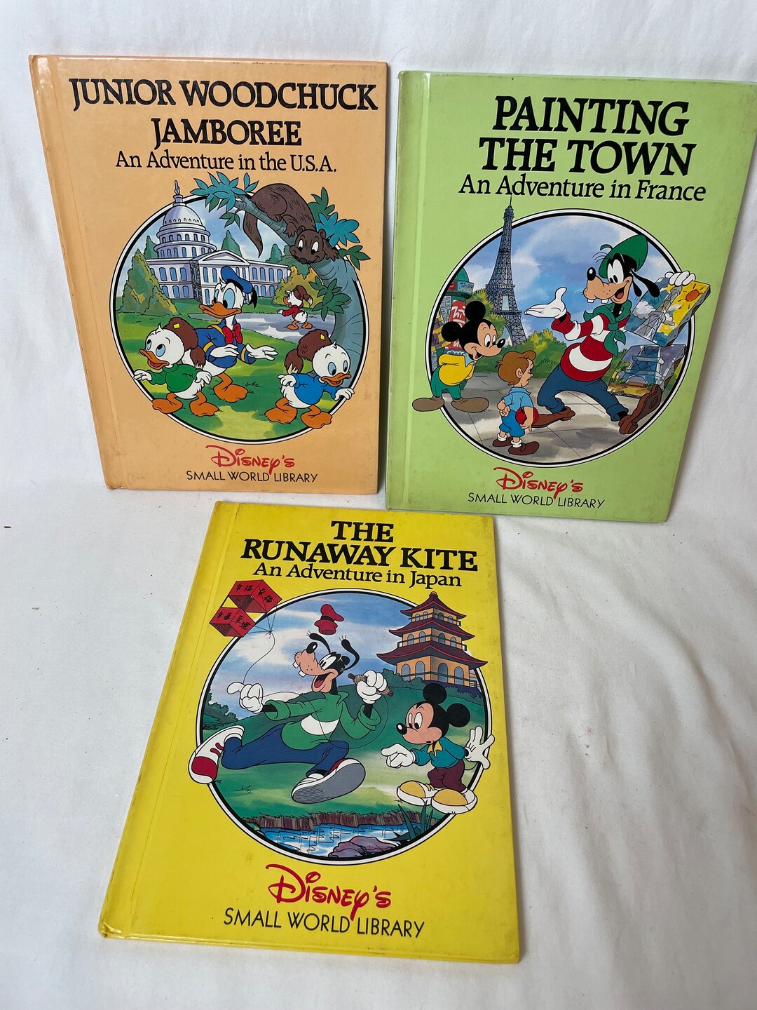 Lot of 3 Disney Small World Library Hardcover Geography Books - Etsy