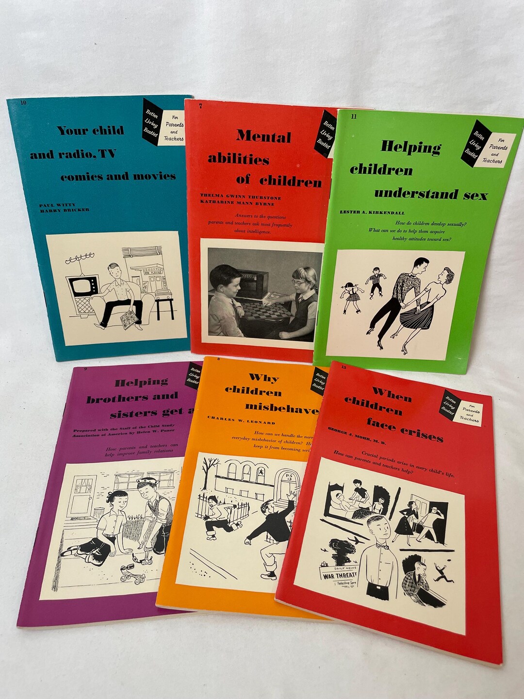 Lot of 6 Vintage 1950’s Better Living Booklets, for Parents, Child ...