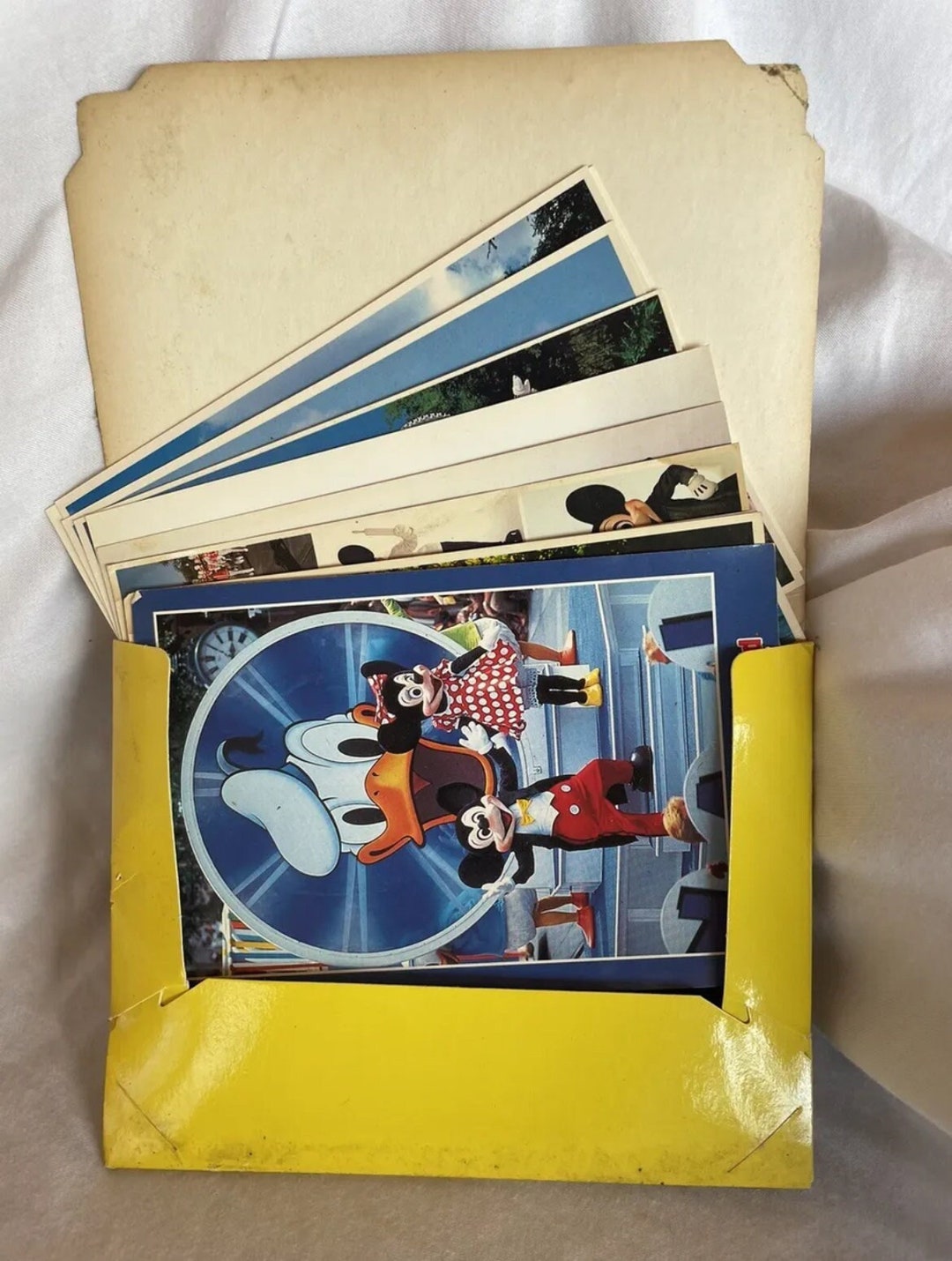 Vintage Lot of Disney Postcards - Etsy