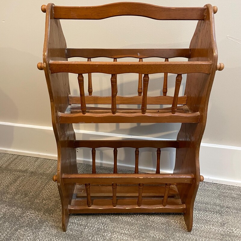 Magazine Rack Table - Etsy