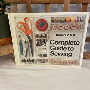 1976 Readers Digest Complete Guide to Sewing Hardcover Book - Etsy