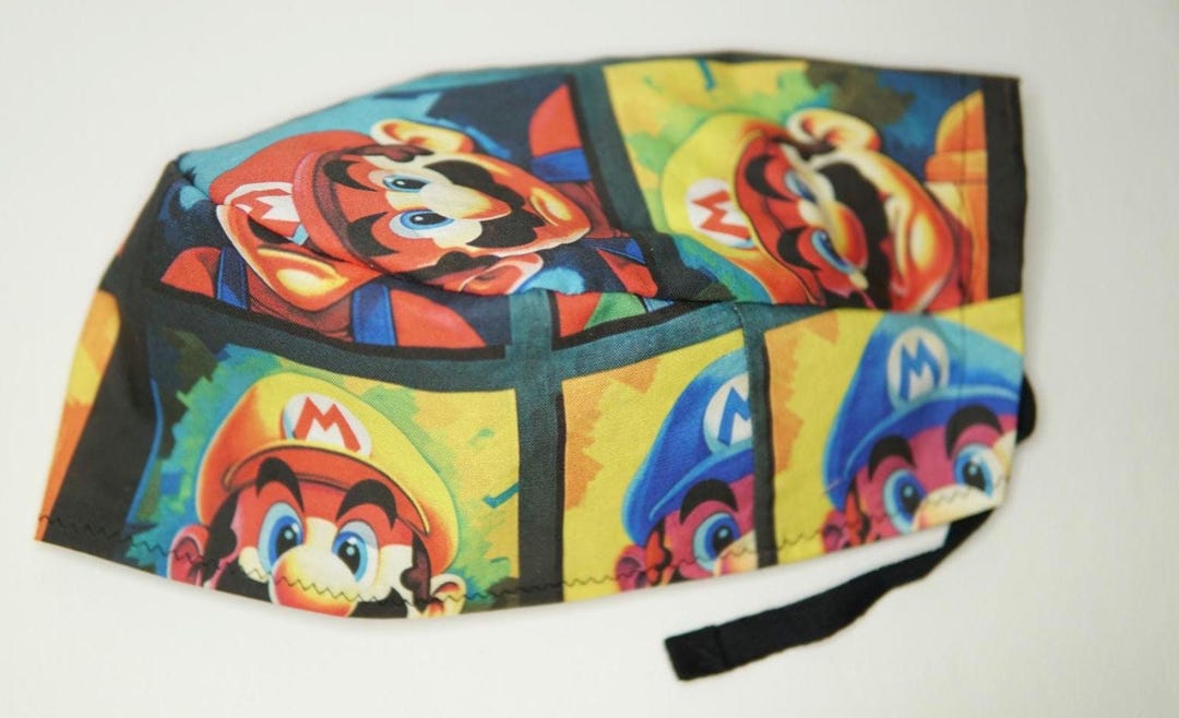 Mario Mario Bros, Pokémon Eevee Surgical Medical Cap - Etsy