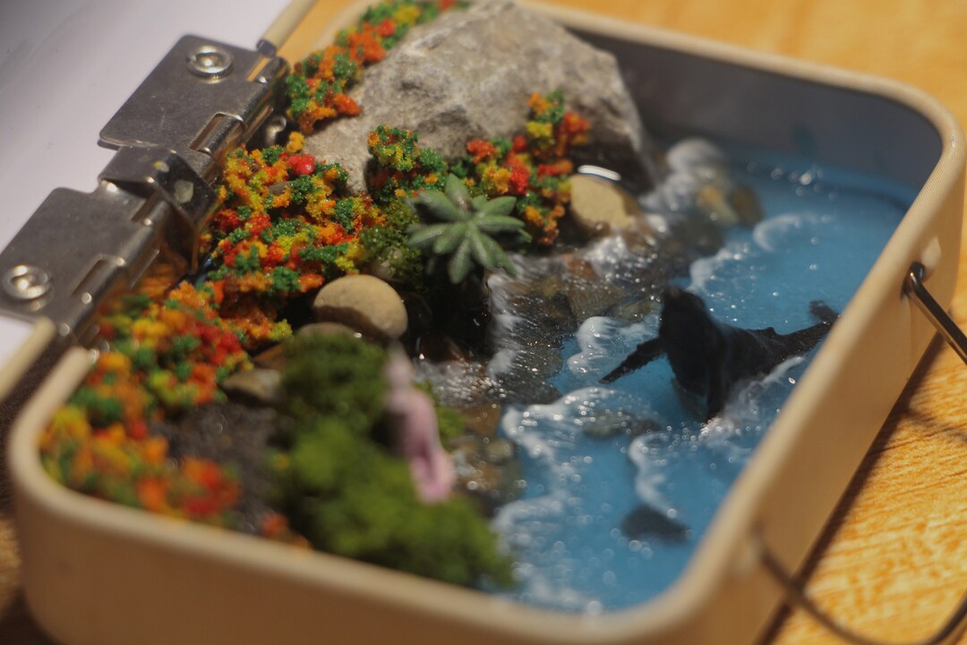 Miniature Landscape Box,random Landscape Box,handmade Home Decoration ...