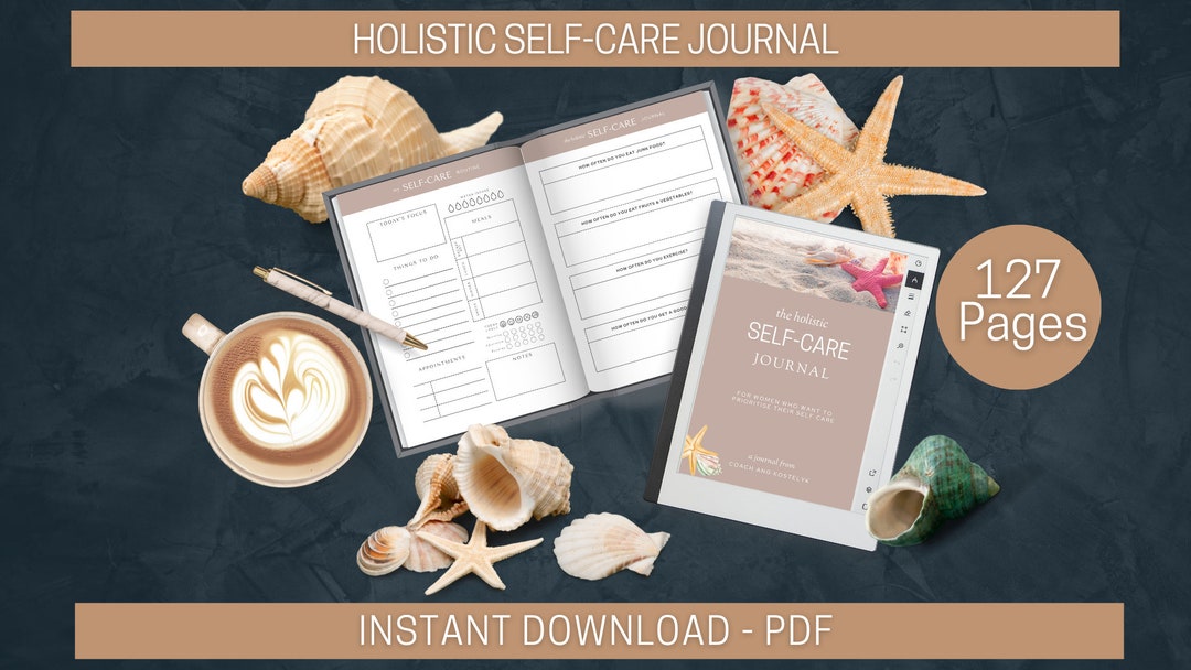 Self-care Journal, Digital Download, Printable, Self-care Workbook ...