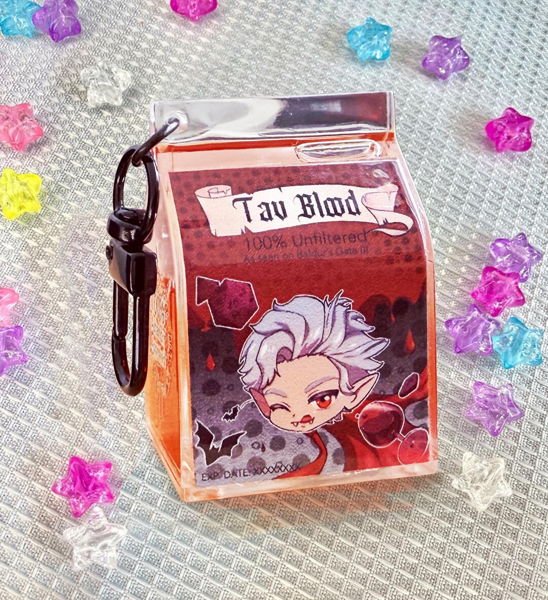 Astarion BG3 (baldur's Gate 3) Milk Shaker Keychain - Etsy