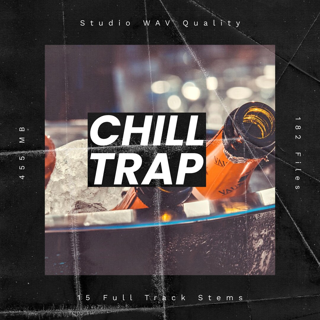 15 Trap Beat Stems + FL Studio Template | 182 WAV Files, 450MB ...