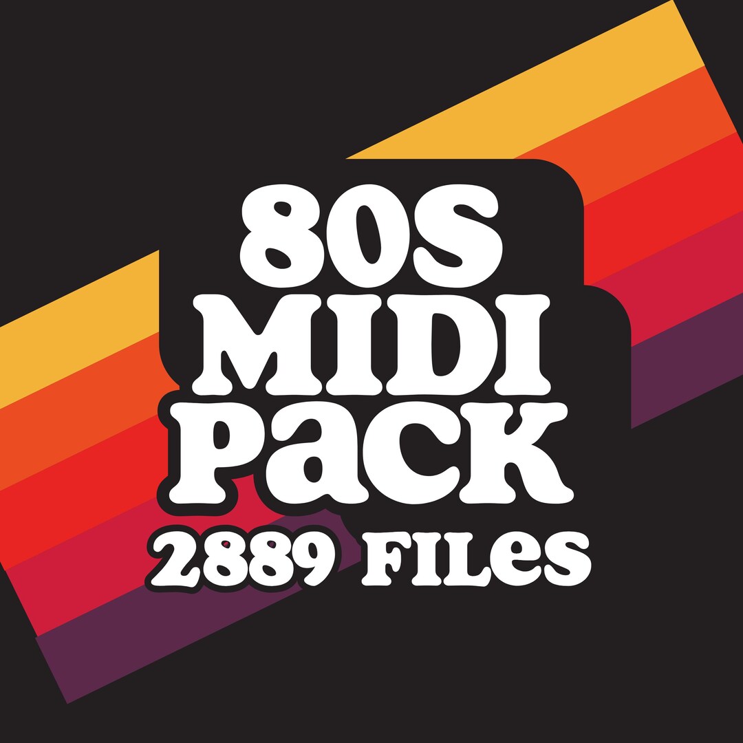 2889 Retro Disco & 80s MIDI Files – Funky Basslines, Synth Melodies ...