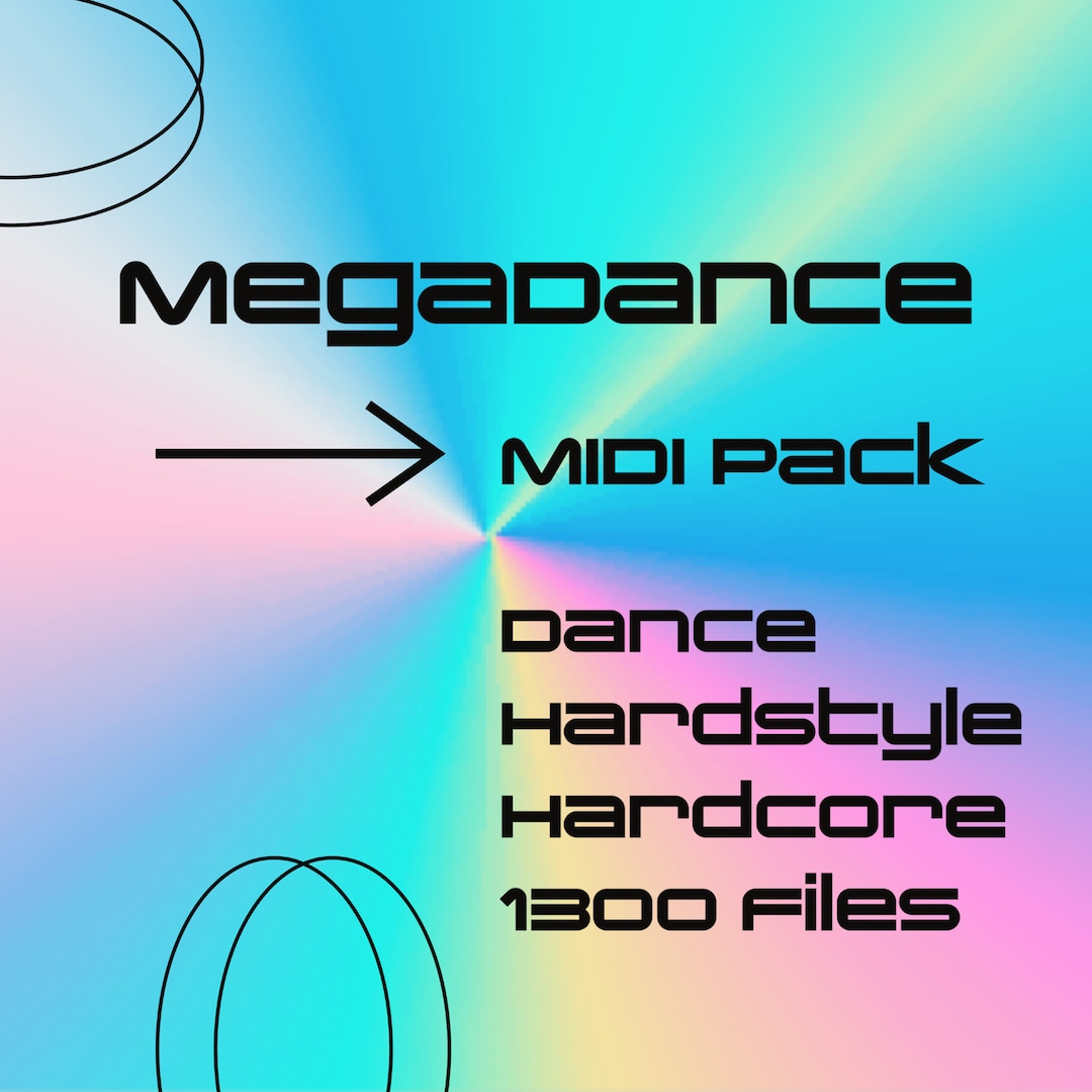 Megadance Midi Pack 1300 // Dance, Hardstyle, Hardcore - Etsy