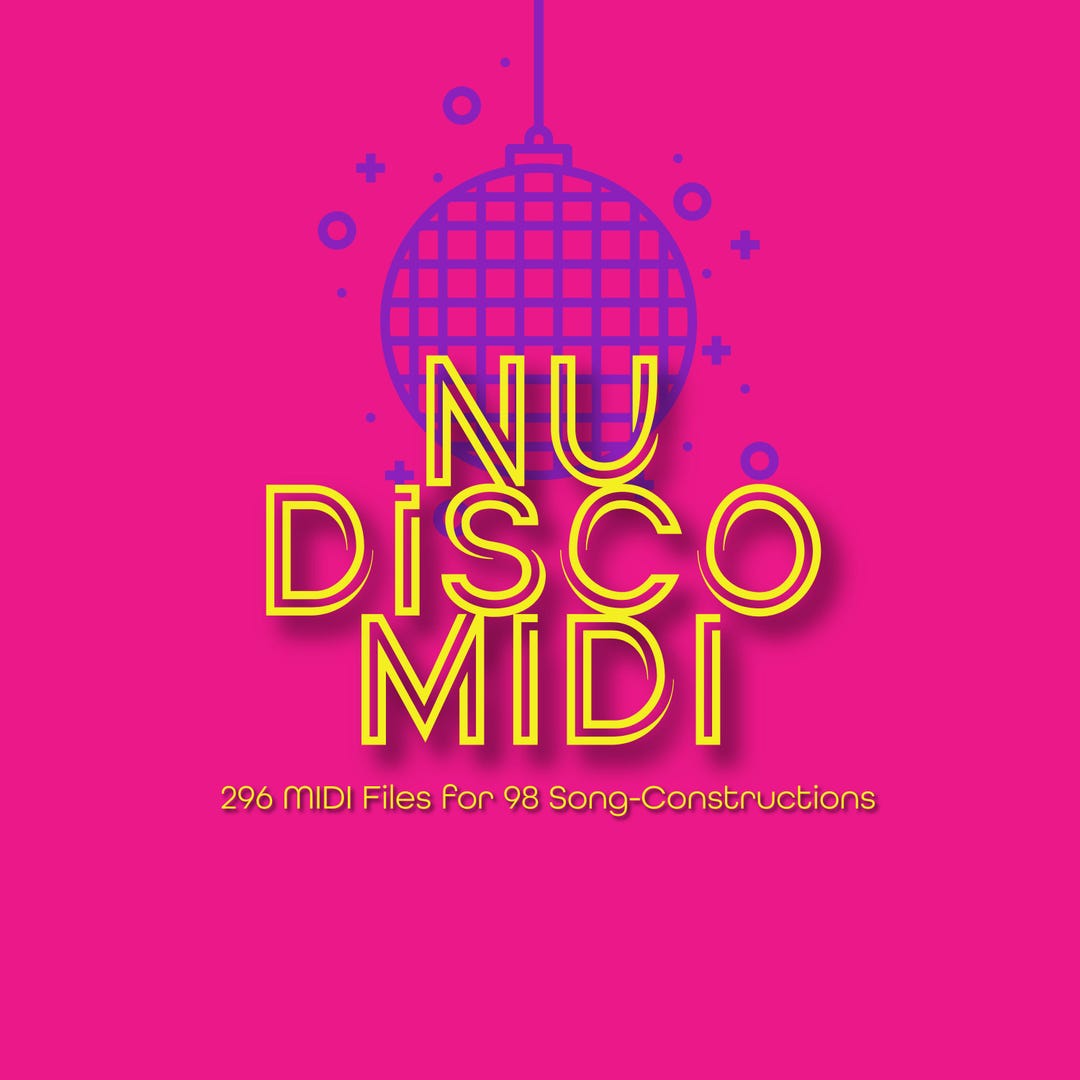 Nu Disco MIDI Pack – 296 Basslines, Chords & Melodies for Funky House ...
