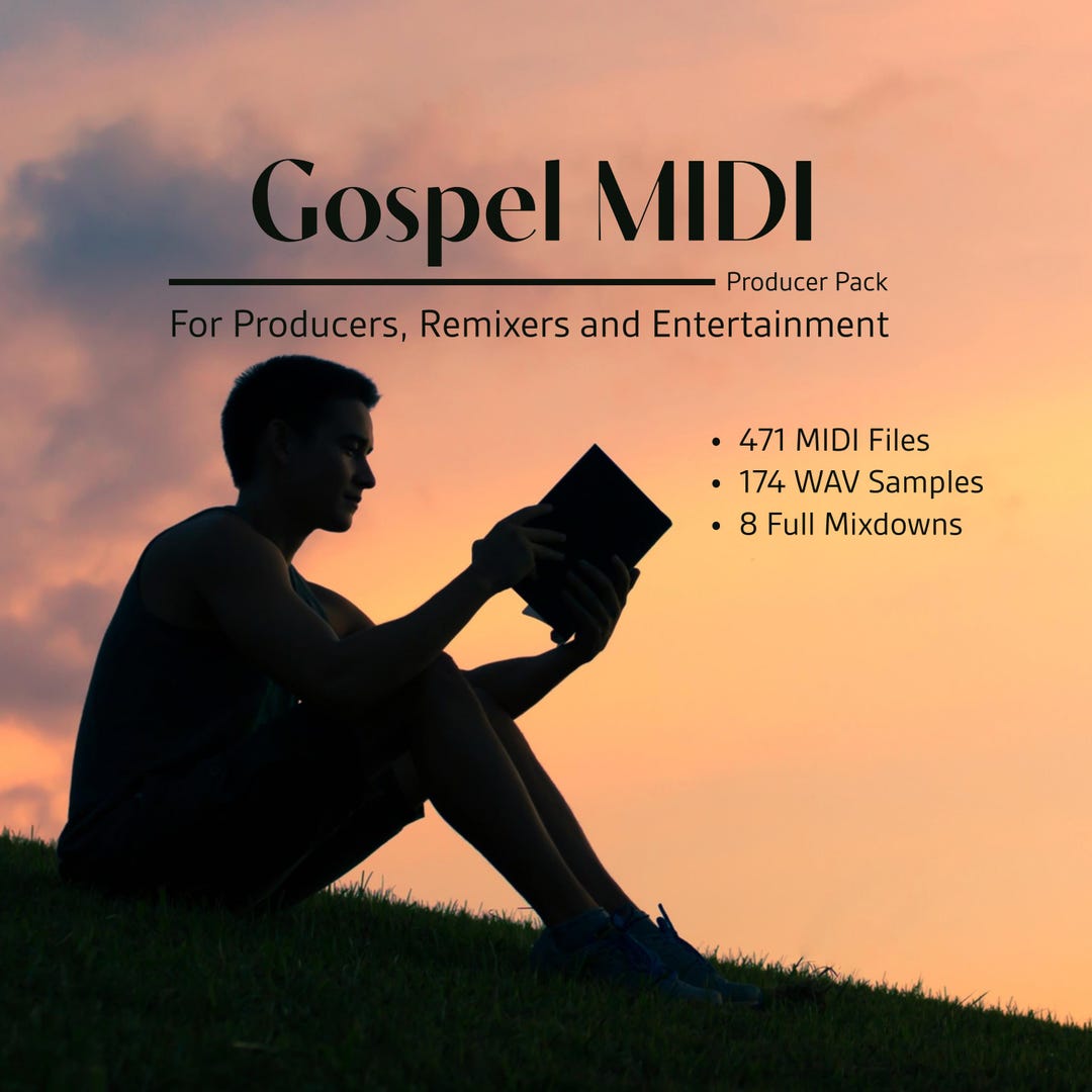 Gospel MIDI Pack – Worship Chord Progressions, Piano & Soul MIDI Files ...