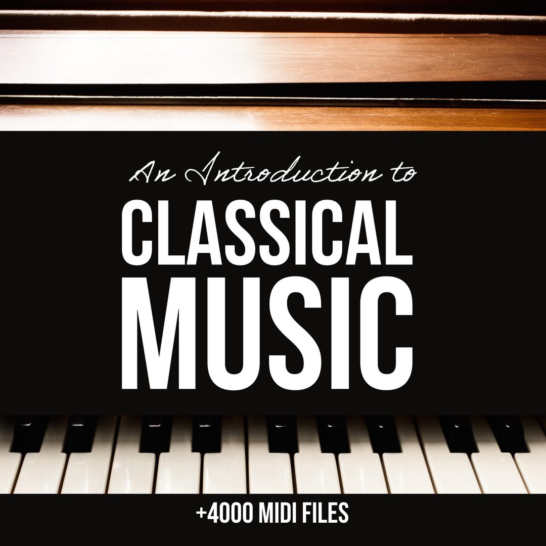 4000+ Classical MIDI Files | for Fans of Bach, Beethoven, Mozart ...