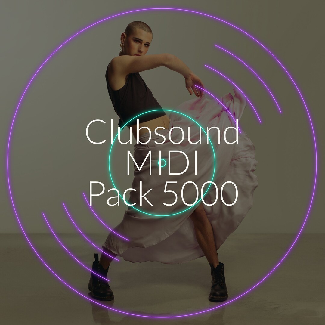5000+ MIDI Pack EDM Techno House Basslines Chords Drums Leads for ...