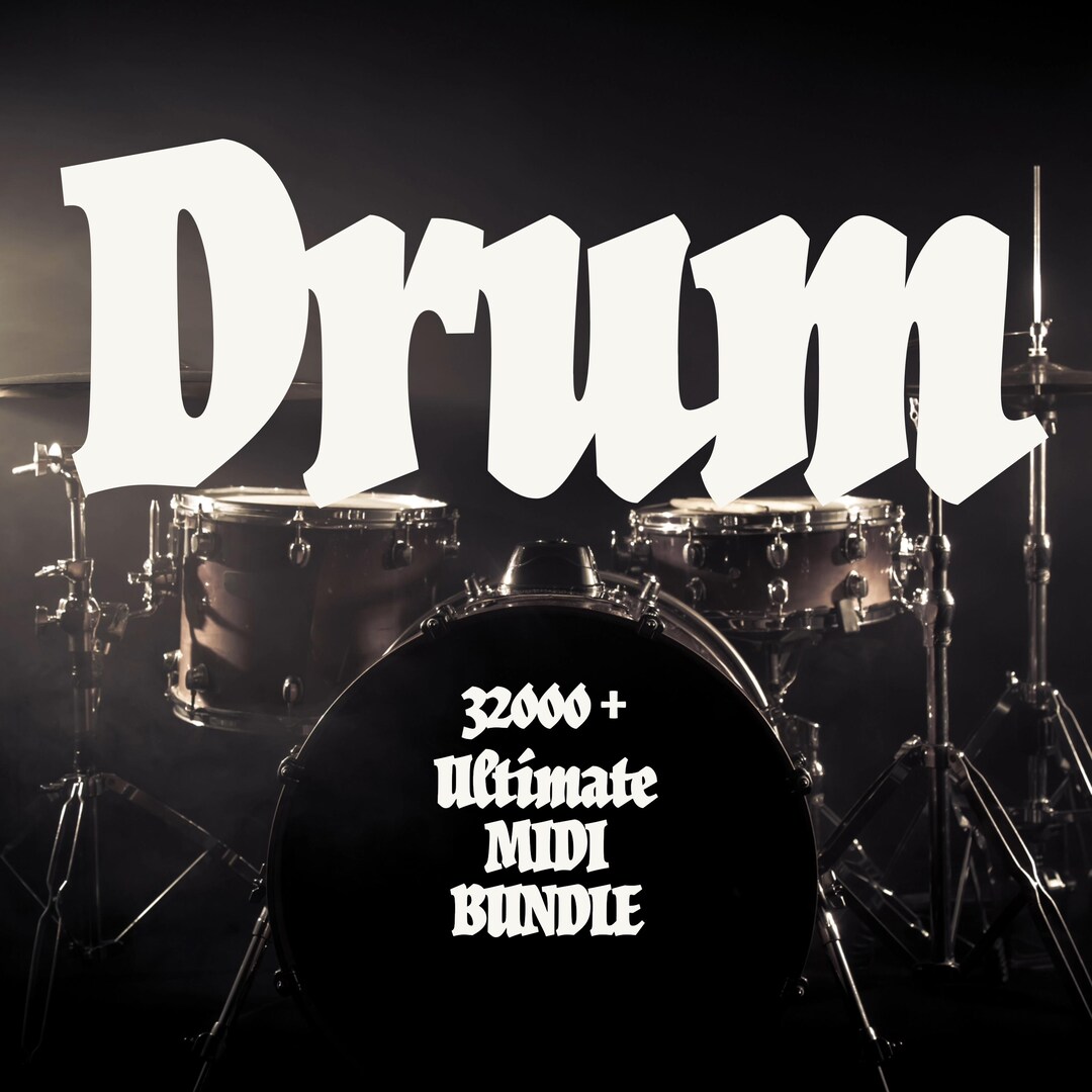 32,000 MIDI Drum Patterns Mega Pack for Producers Drum Grooves for EDM ...