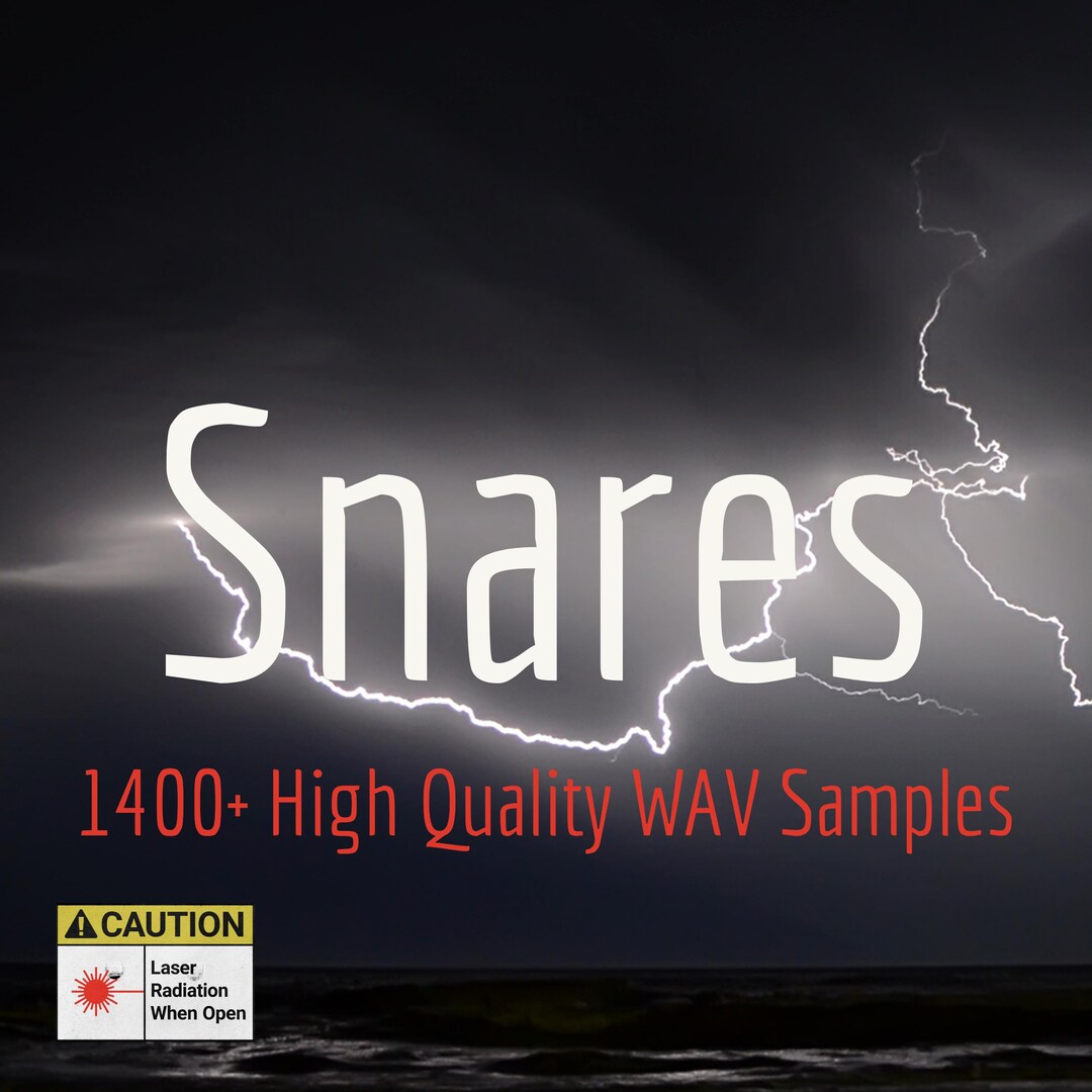 Snare Sample Pack – 1400+ WAV Sounds for EDM, House, Dubstep & Electro Producers - Etsy