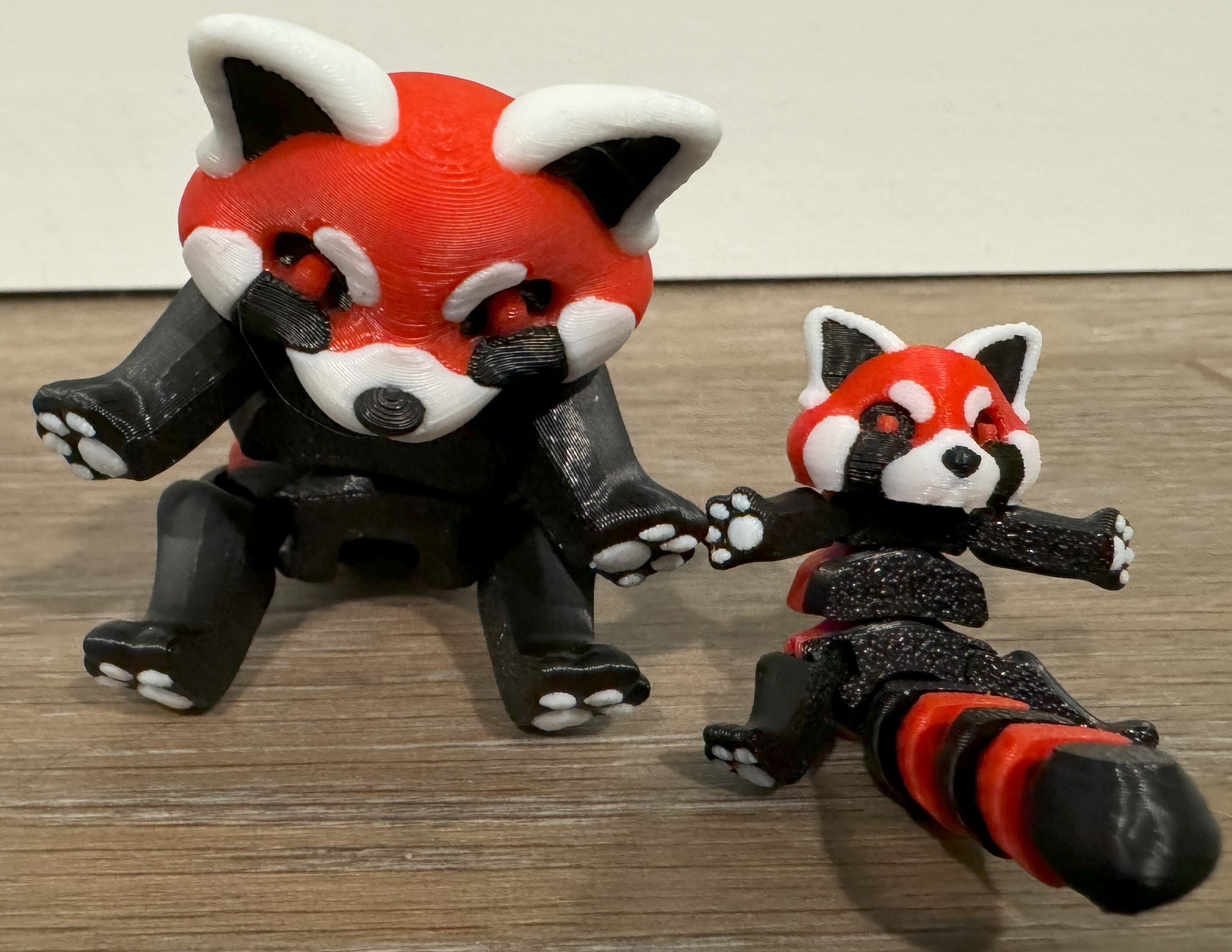 Red Panda, Family Set 3D Printed Fidget Toy - Etsy