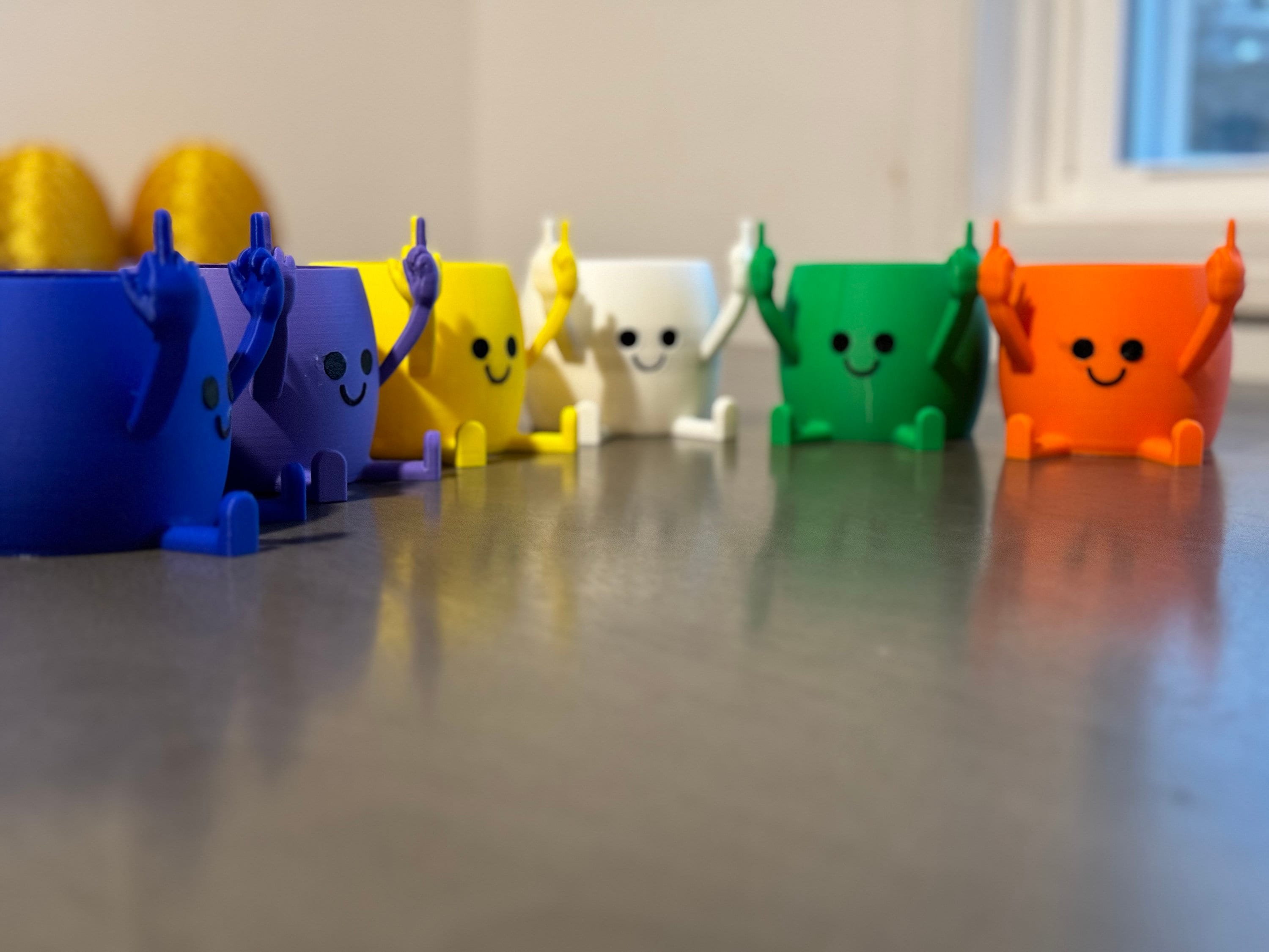 Happy Pot, Succulent, Middle Finger - Etsy