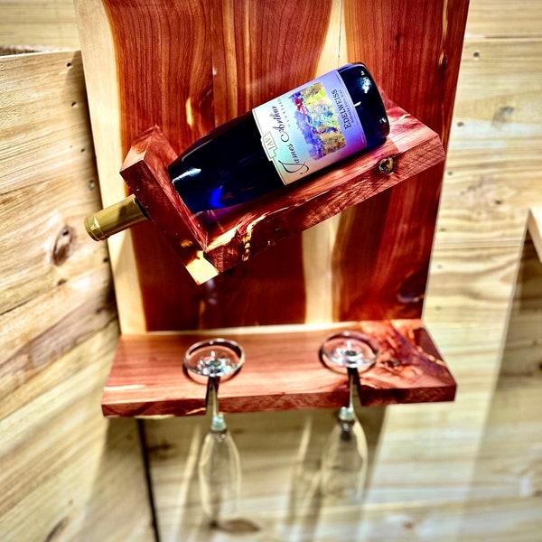 Cedar Wine Rack - Etsy