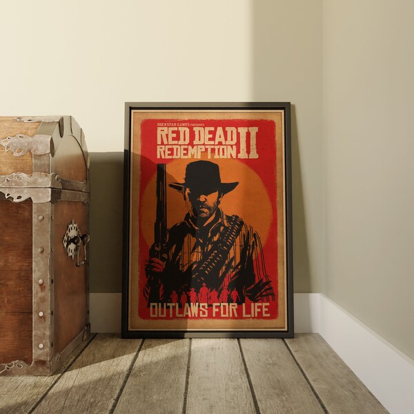 Rdr2 Rdr 2 Game - Etsy UK