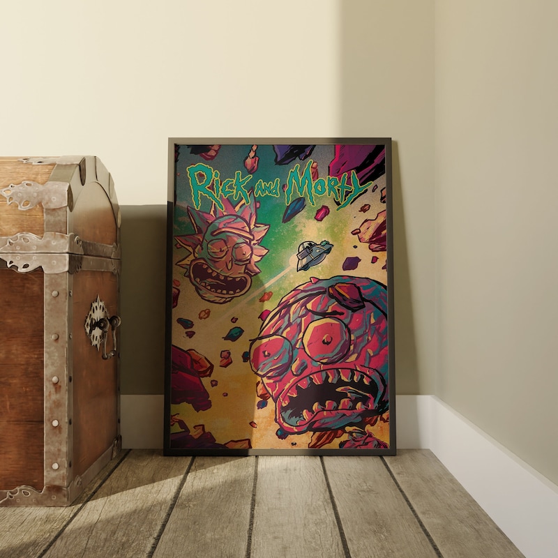Rick and Morty Art - Etsy