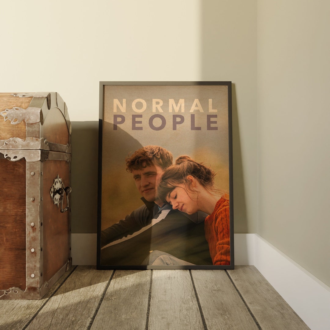 Normal People Poster Romantic Drama TV Series Print, Marianne and ...