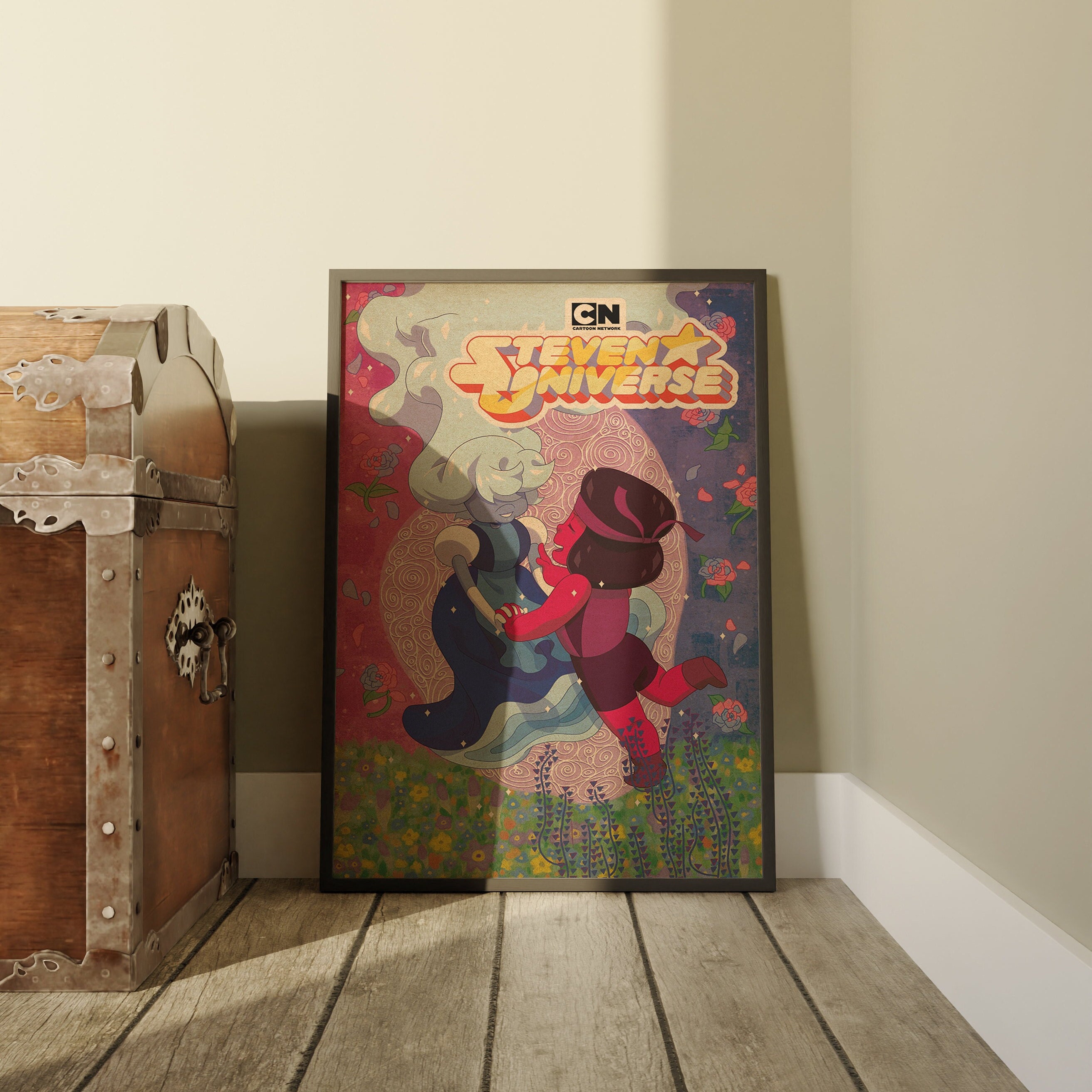 Steven Universe Poster, Zach Callison Wall Art, Kraft Paper Print ...