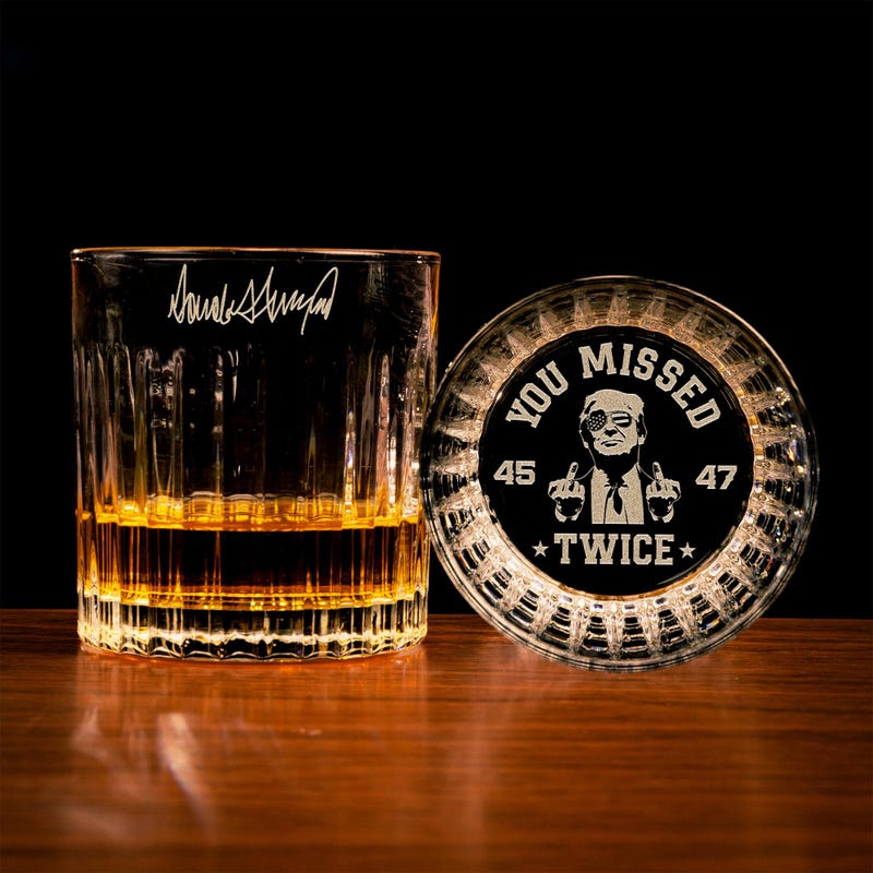 Trump Bourbon Glasses - Etsy