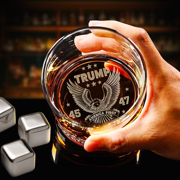 Trump Whisky Glasses - Etsy
