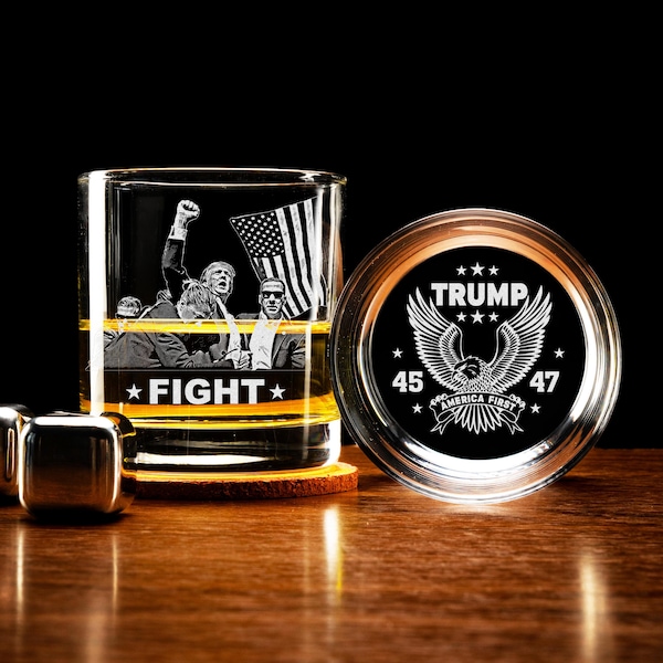 Trump Whiskey Glass Bullet - Etsy
