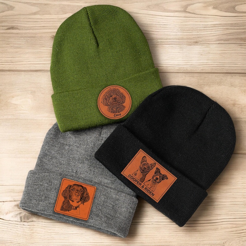 Dog Beanie for Men - Etsy
