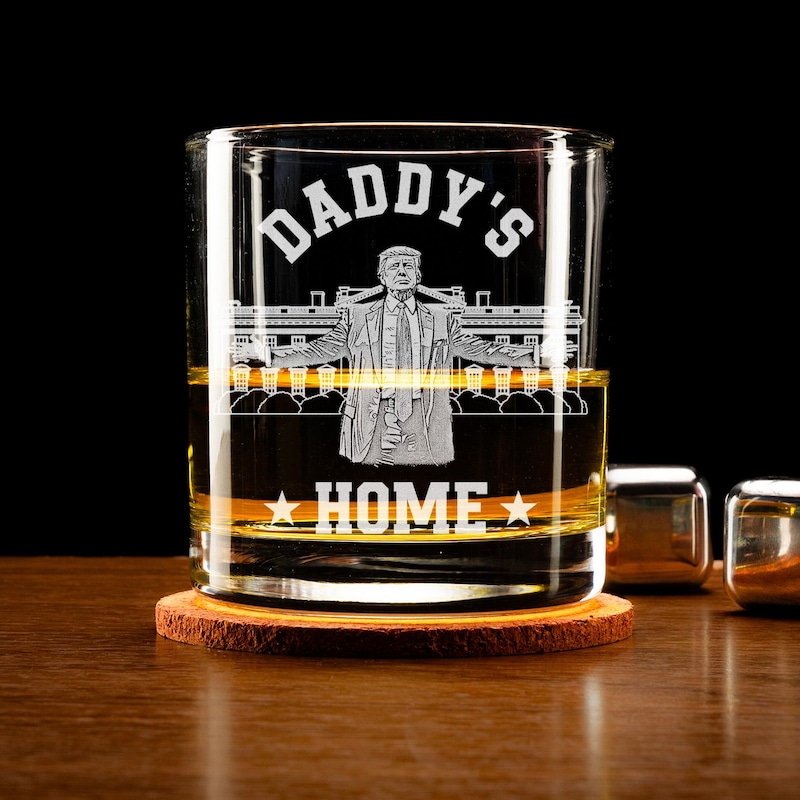 Whiskey Glasses Trump Old 47 - Etsy