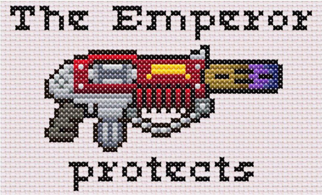 Melty Gun Cross Stitch Pattern - Etsy