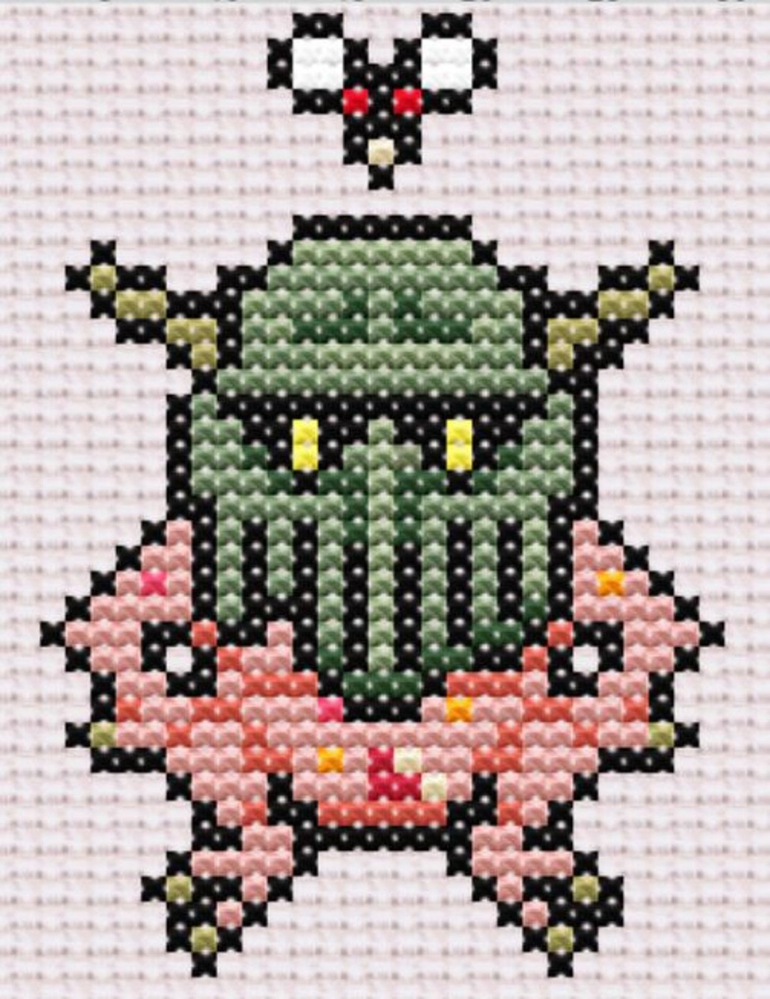 Sassy Gross Guy Cross Stitch Pattern - Etsy
