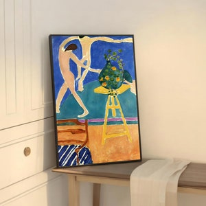 Henri Matisse Inspired Dance and Still Life Canvas Painting Wall Art ...