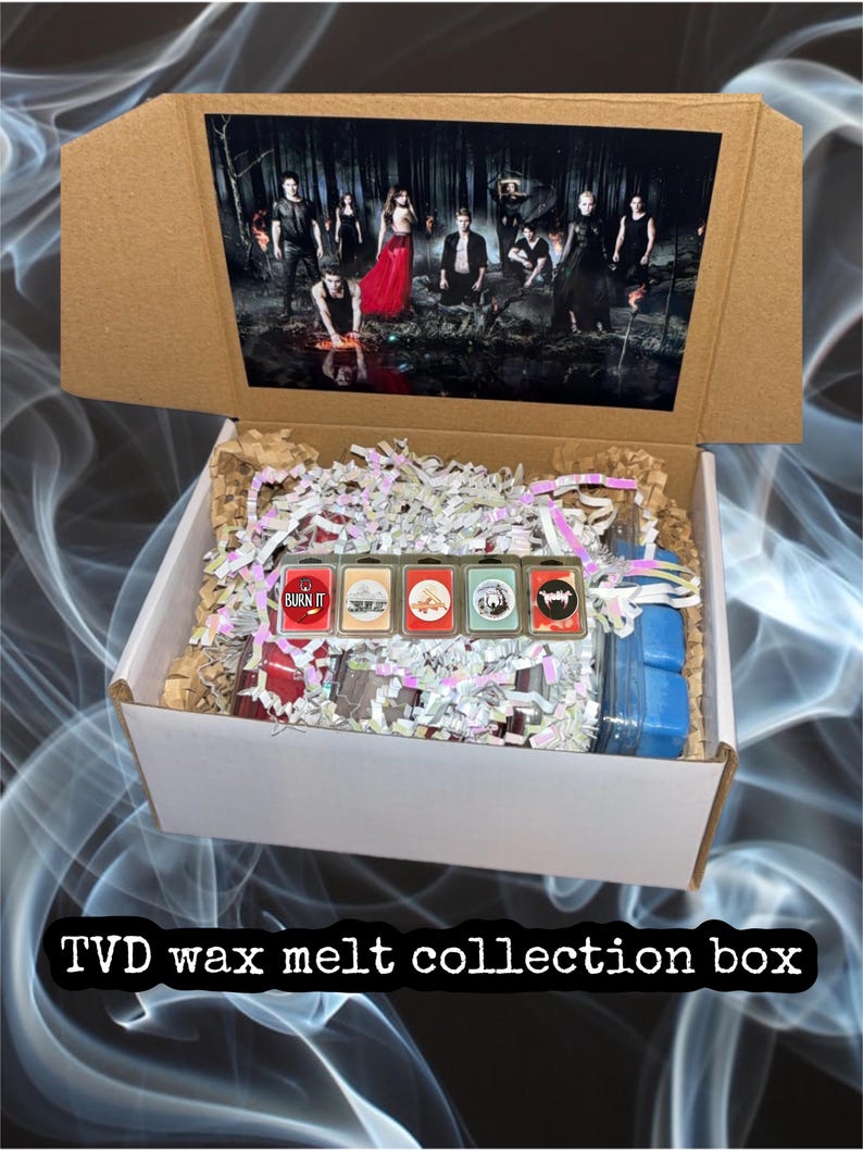 The Vampire Diaries Wax Melt Box - Etsy