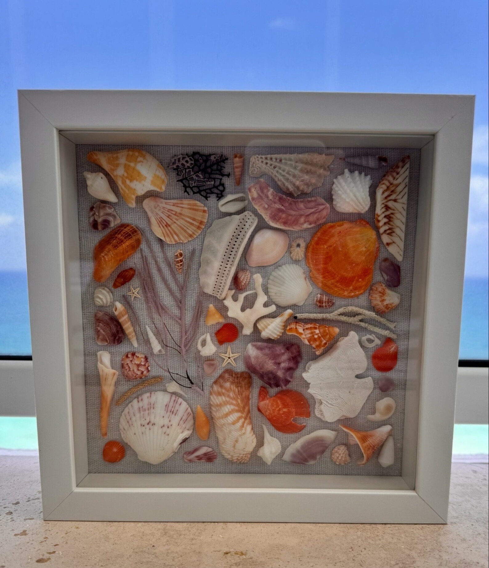 Beachy Shadowbox - Etsy