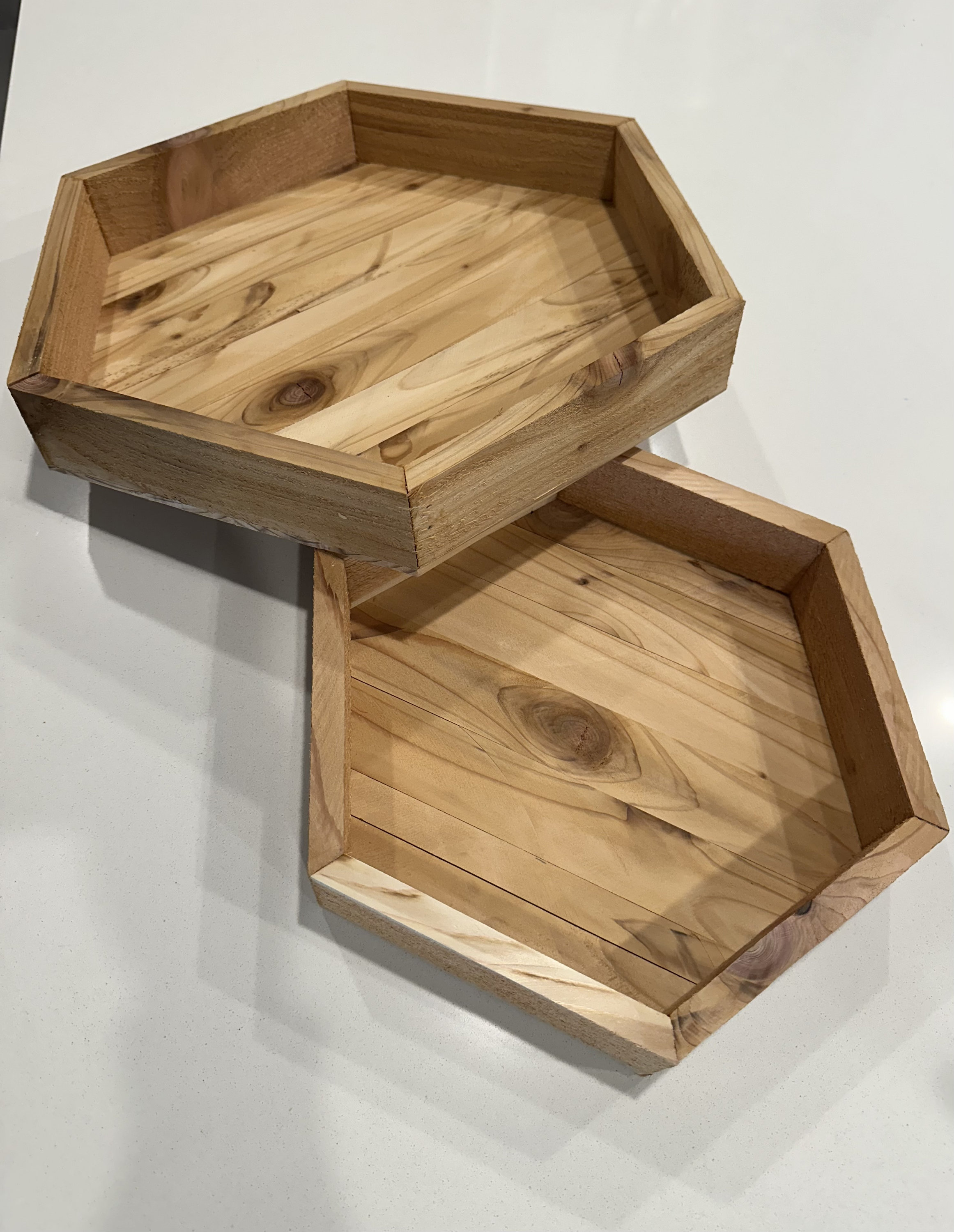 Modern Farmhouse Cedar Trays - Etsy