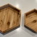 Modern Farmhouse Cedar Trays - Etsy