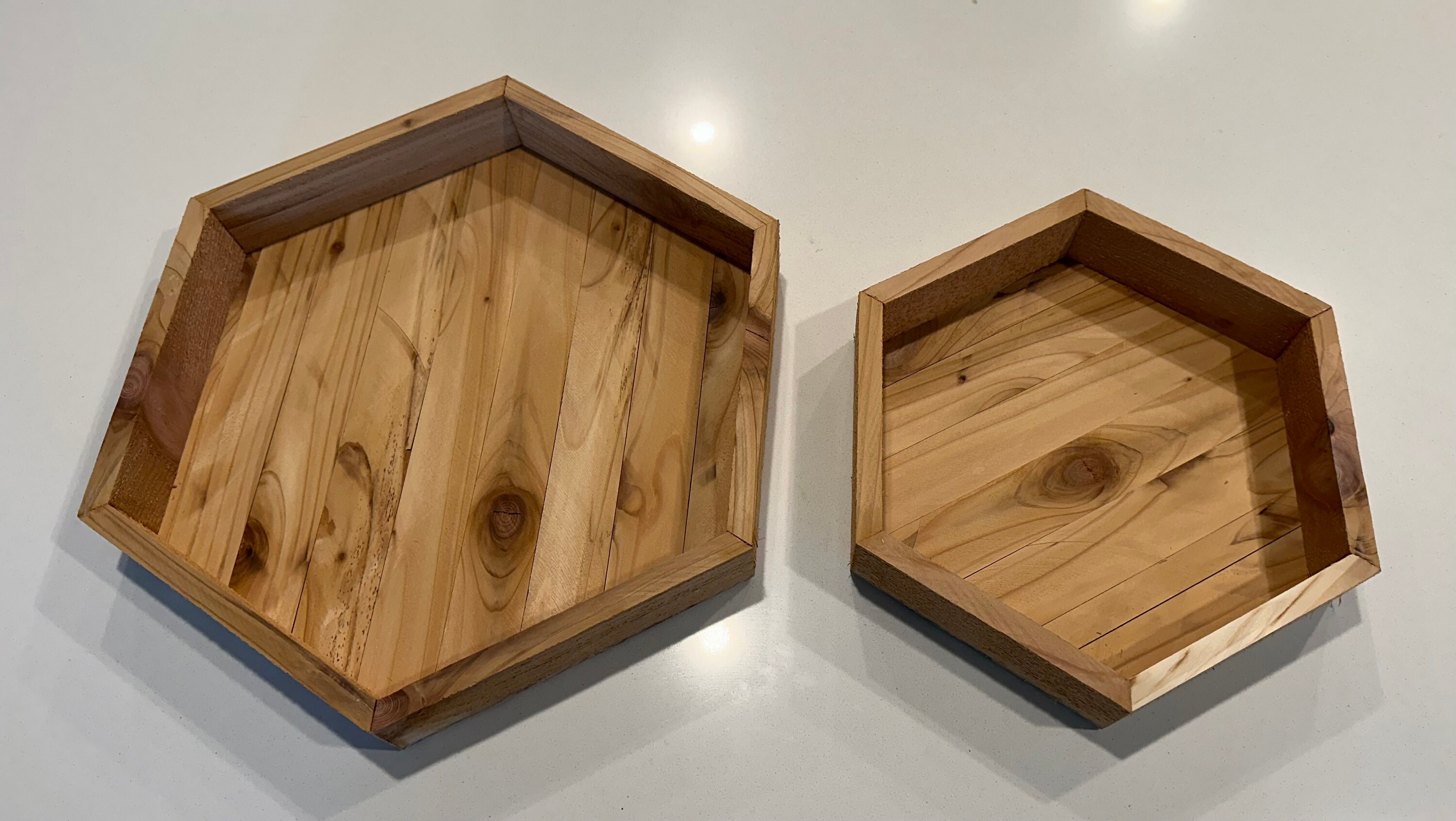 Modern Farmhouse Cedar Trays - Etsy