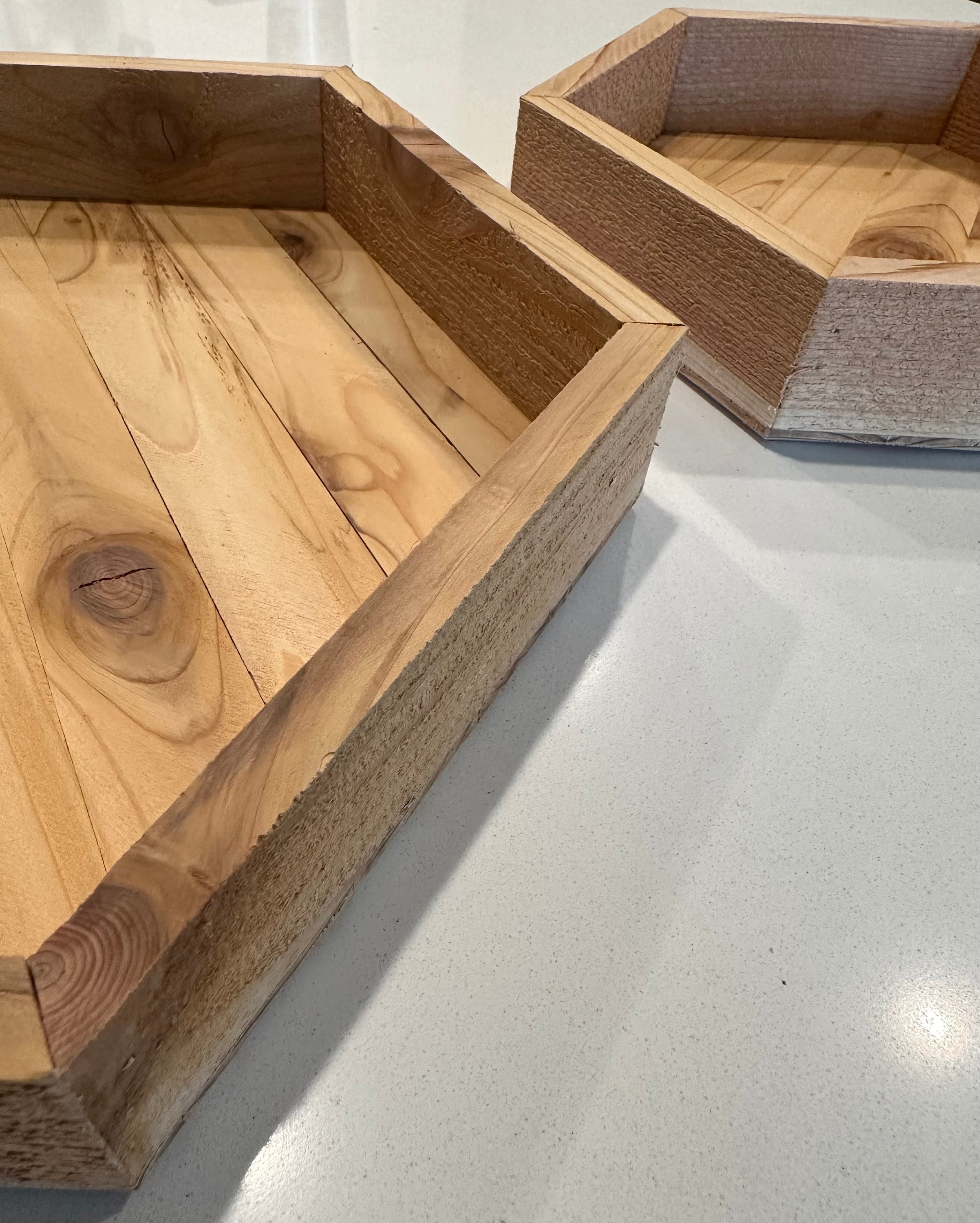 Modern Farmhouse Cedar Trays - Etsy