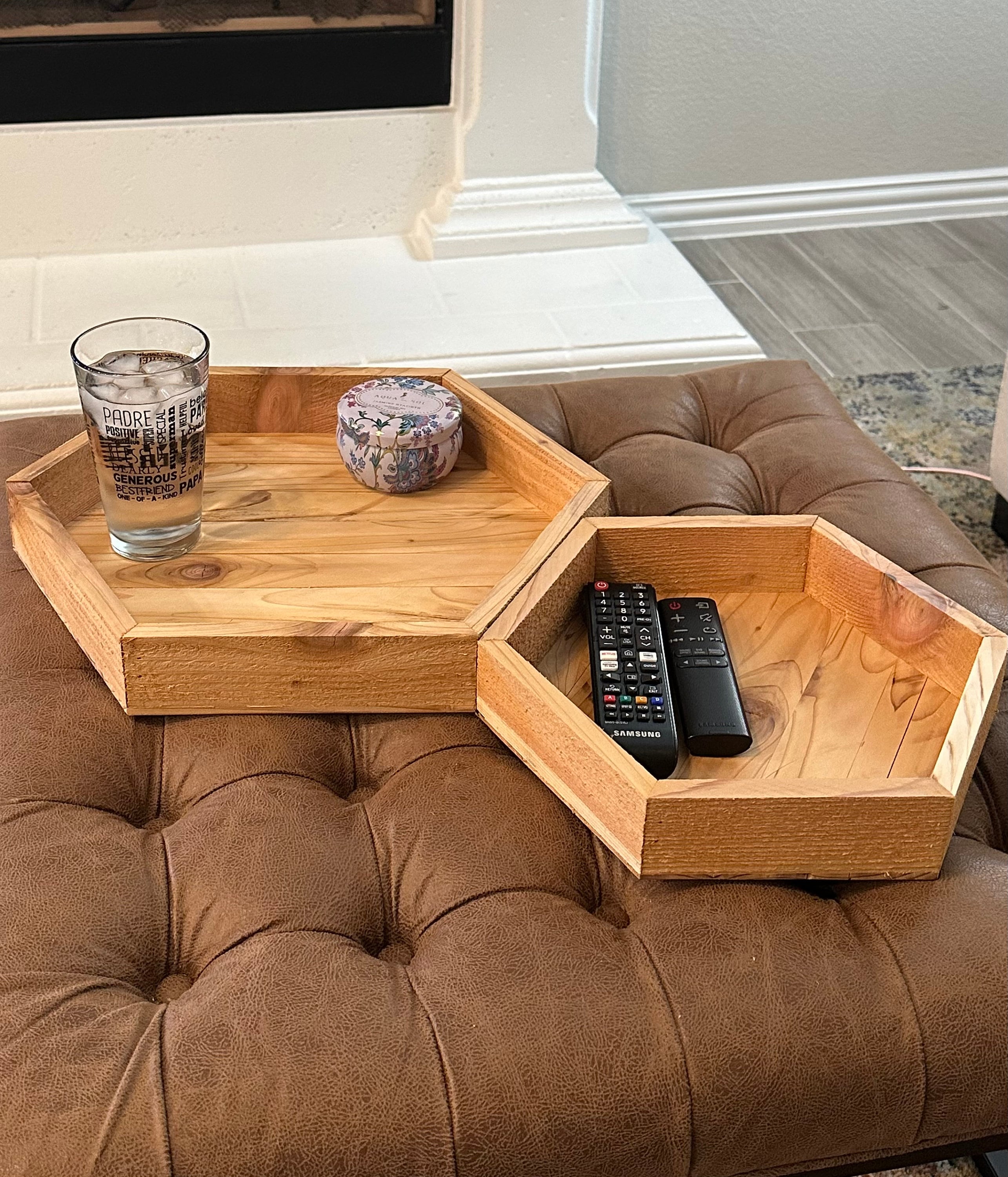 Modern Farmhouse Cedar Trays - Etsy