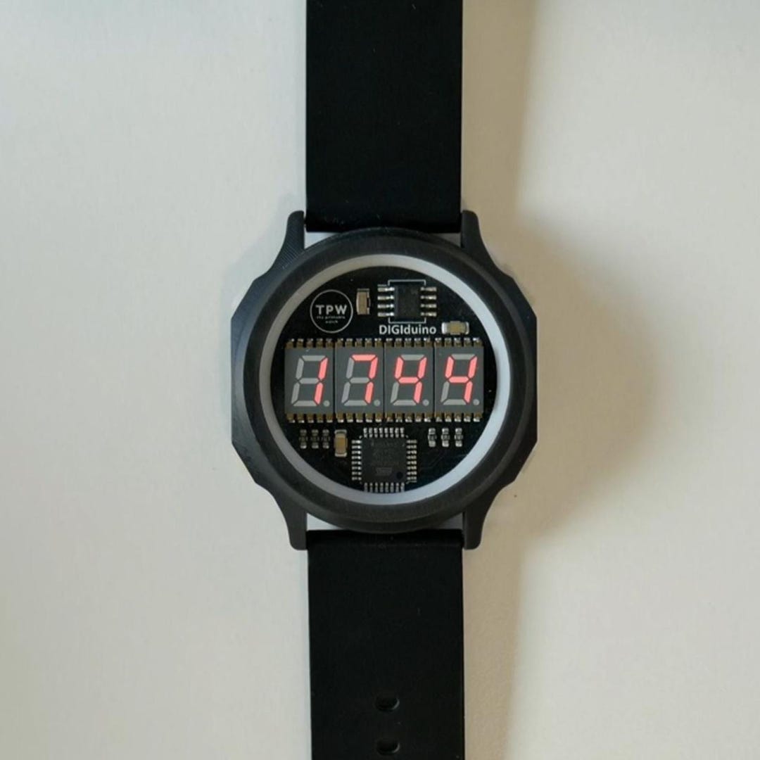 Digiduino - DIY Digital Watch Kit - Etsy