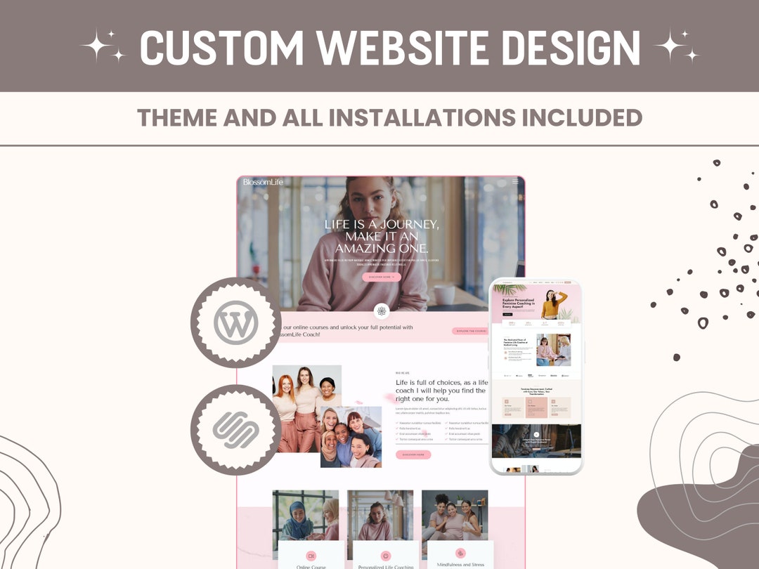 Custom Website Design, Website Design Wordpress, Professional Website ...