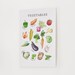 Vegetable and Fruit Print SET | Classroom Decor | Montessori Poster ...