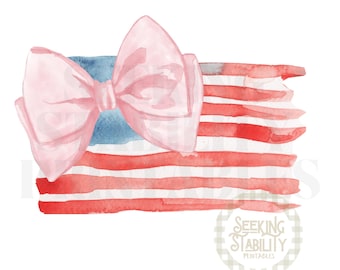 Preppy American Flags PNG // Preppy Flags // Preppy Patriotic Clip Art ...