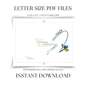 Fishing Printable Father’s Day Card | You’re the REEL Coolest, Dad ...