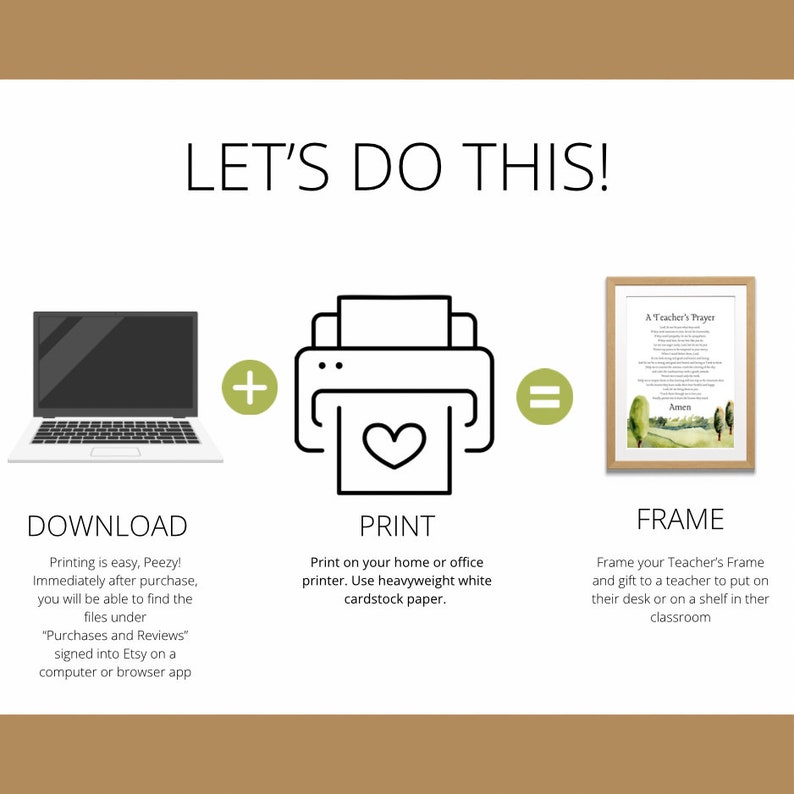 A Teacher’s Prayer Printable | Teacher Appreciation | Teacher Gift ...